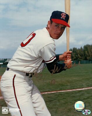 Jay Johnstone Signed 8X10 Photo Autograph Angels Posing with Bat Gold ...