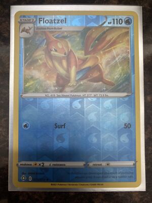 Floatzel 023/072 - Reverse Holo - Pokemon Shining Fates - Mint Pack ...