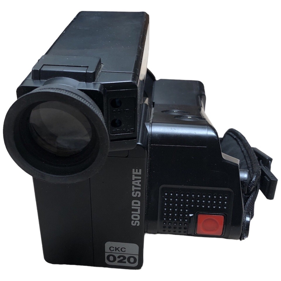 RCA SOLID STATE CKC-020 CAMCORDER - Handheld Video Recorder VTG 1980 ...