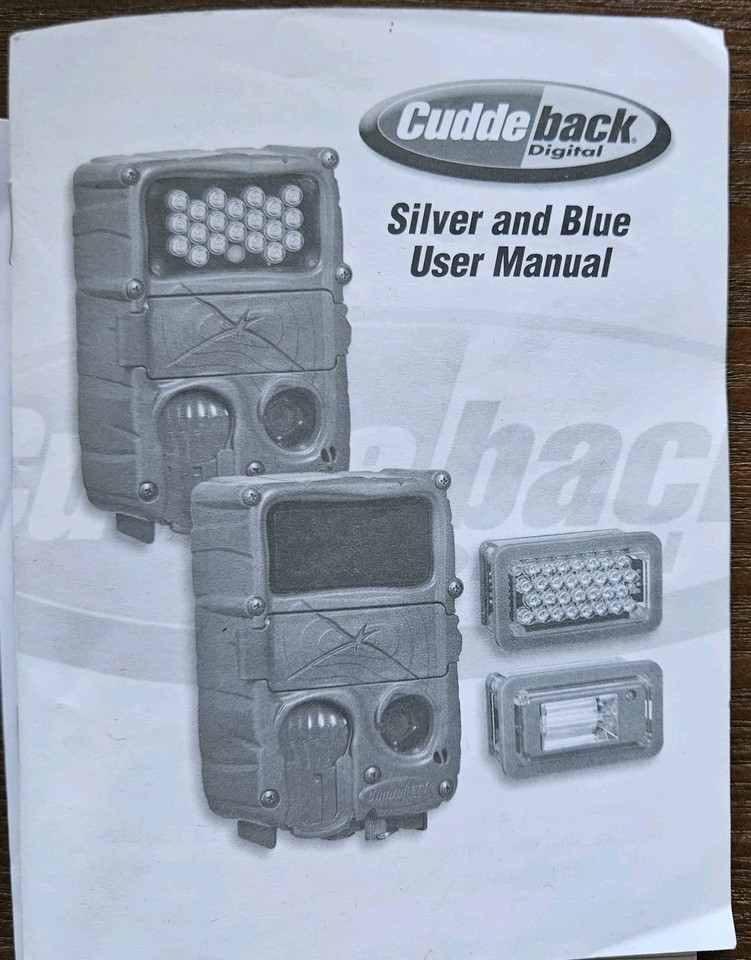 Cuddeback Model 1224 Long Range IR Game Camera Silver Series | eBay