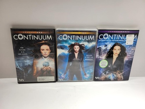 Continuum Seasons 1-3 DVD Syfy TV Series Sci-Fi NR Canada Lot Set ...