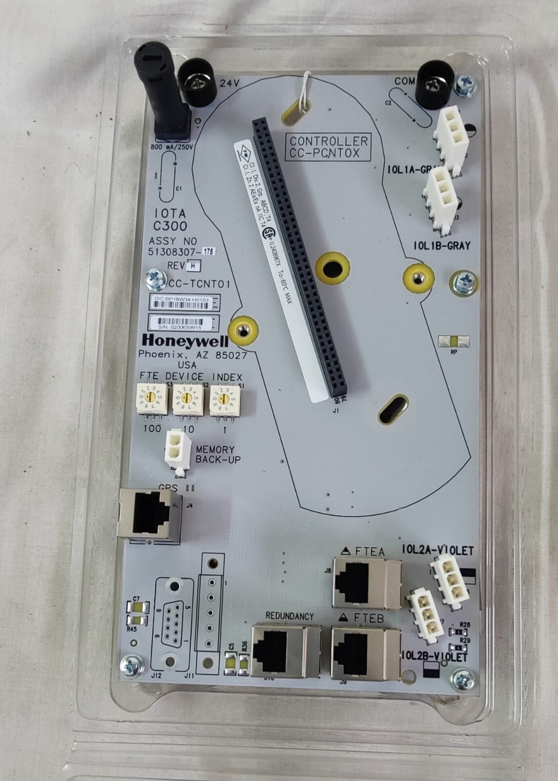 Honeywell CC-TCNT01 C300 Controller IOTA 51308307-175 | eBay
