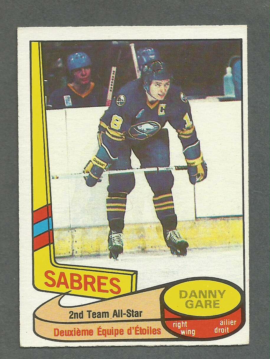 1980-81 O-Pee-Chee OPC Hockey Danny Gare #88 ALL-STAR Buffalo Sabres ...