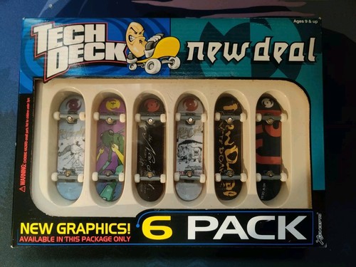 Vintage Tech Deck 6 Pack Complete In Box | eBay