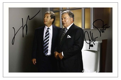 WILLIAM SHATNER & JAMES SPADER BOSTON LEGAL SIGNED PHOTO PRINT ...