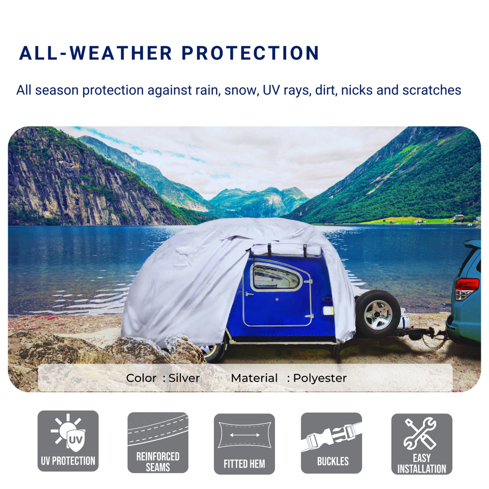 Ultimate NuCamp Tag XL Teardrop Travel Trailer Camper RV Cover w/soft ...