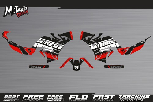 Graphics Kit for Yamaha Tenere 700 World Raid 2022 2023 2024 Decals ...