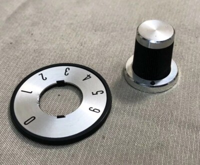 ELAC MIRACORD 45 ANTI SKATE CONTROL KNOB AND INDICATOR PLATE | eBay
