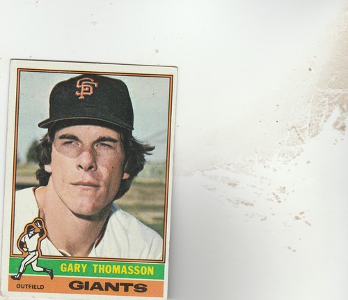 FREE SHIPPING-VG TO GOOD-1976 TOPPS #261 GARY THOMASSON GIANTS | eBay