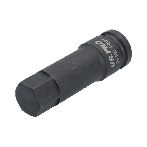 19mm M19 x 78mm 1/2" Drive Extra Long Impacted Allen hex Key Socket | eBay