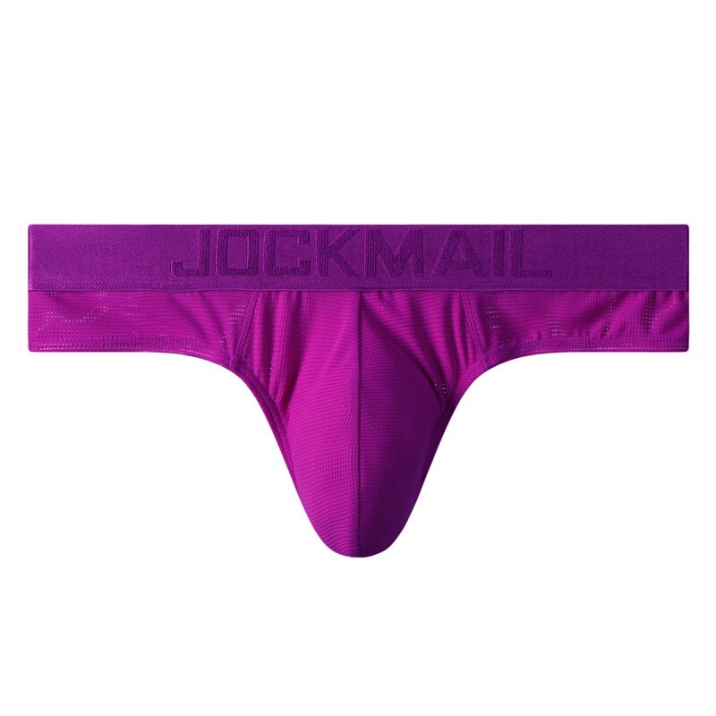 JOCKMAIL Men's Sexy T-back Jock Strap Gay Mesh Pouch Thong Underwear ...