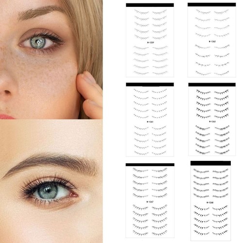 8Pairs False Eyelashes Eyelash Stickers Simulation Mascara Sticker ...