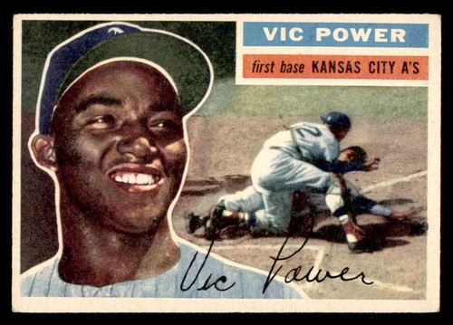 1956 Topps Baseball #67 Vic Power VG *h1 | eBay