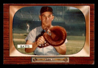 1955 Bowman Baseball #161 Matt Batts VG/EX *i2 | eBay