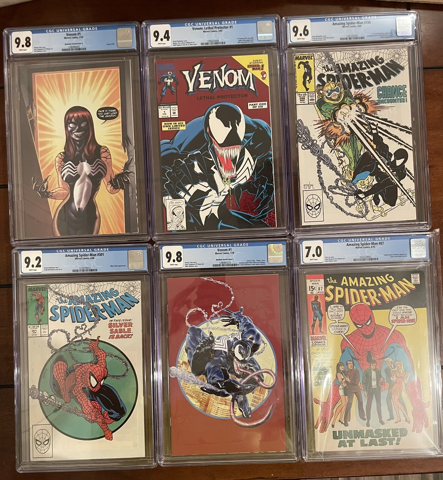 amazing spiderman Cgc 23 Total Comics! Lot 25 53 61 87 50 59 252 38 43 301 More | eBay
