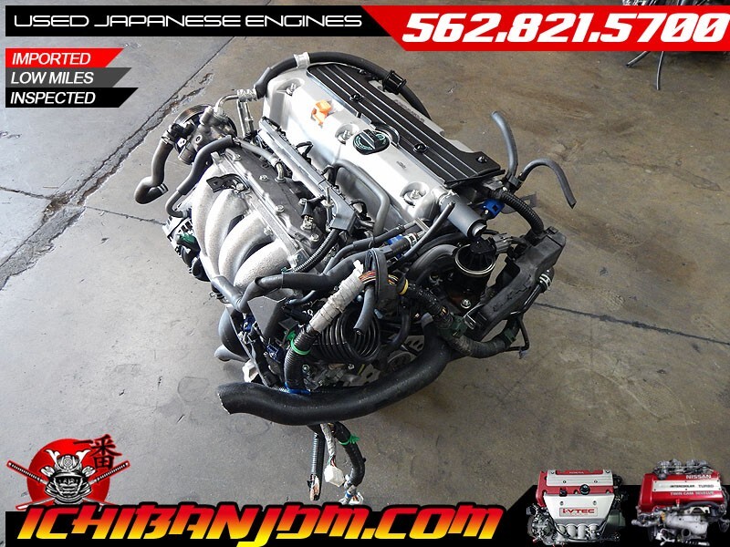 2003-2004-2005-2006-2007 Honda Accord K24A4 2.4L i-Vtec Jdm Engine ...