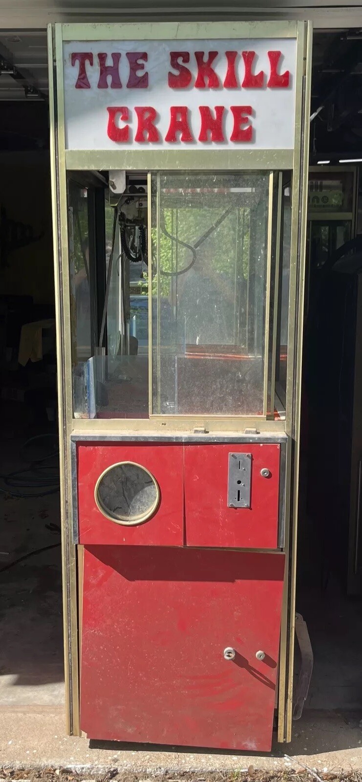 Vintage Arcade Crane Game The Skill Crane Claw Machine Repair Project ...