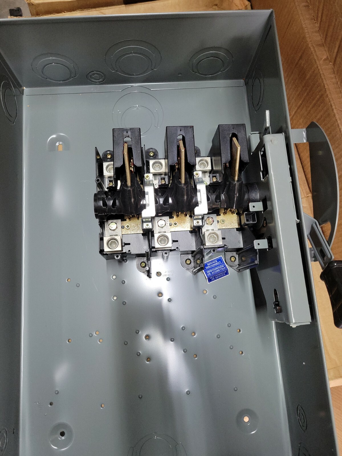 NOS Square D 200 Amp Disconnect DU324 200 Amp 240 V Type 1 | eBay