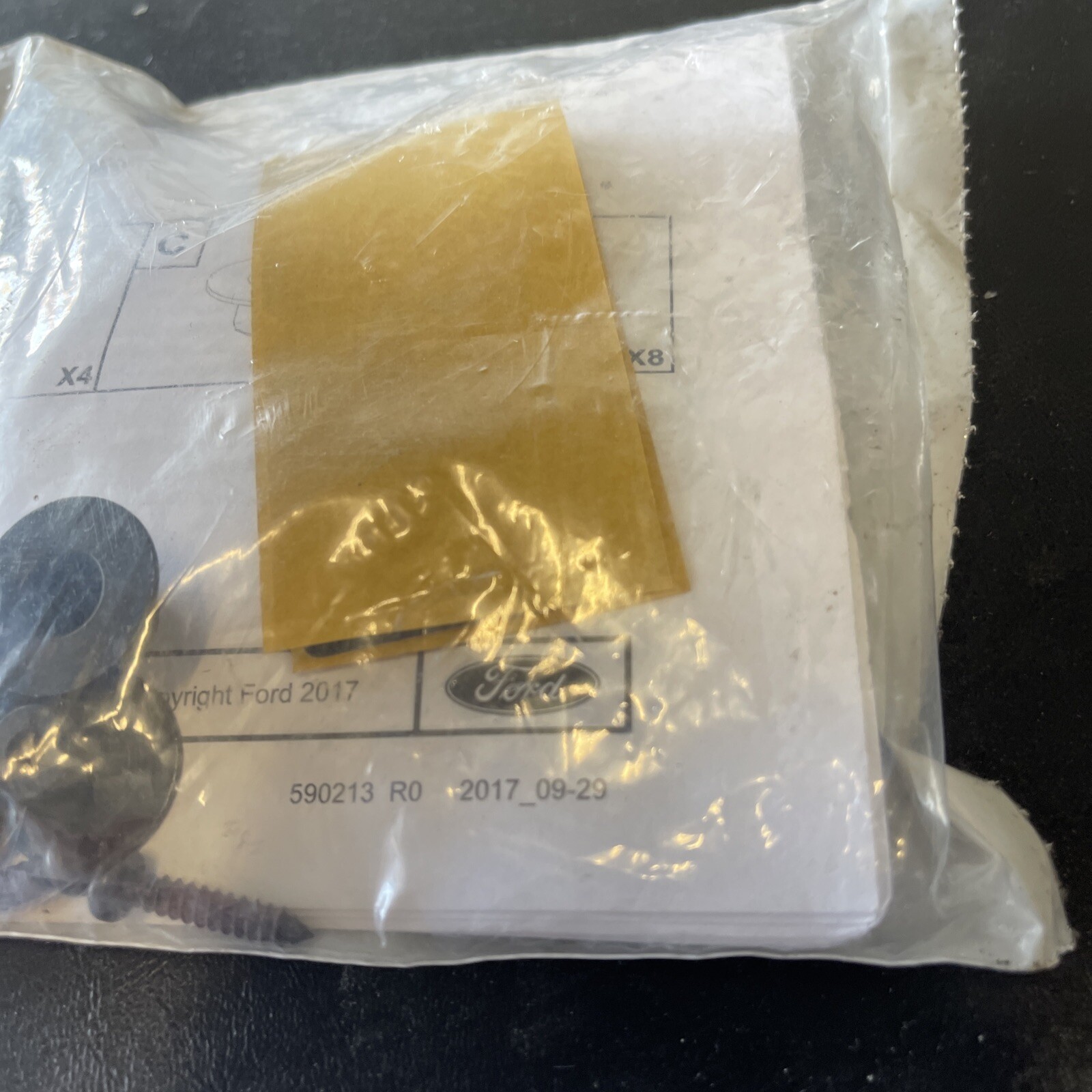 FORD PA01292 GENUINE OEM 2015-2020 FORD F-150 TAILGATE PROTECTOR for ...