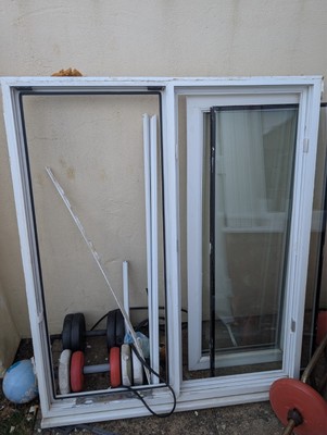 Used white upvc double glazed window | eBay UK