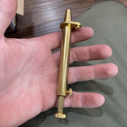 Muzzle-Loaders Brass Powder Measure - Adjustable up to 120 Grains ...