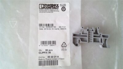 4 x Phoenix Contact Endhalter/ CLIPFIX 35 - 3022218 - grau - NEU | eBay