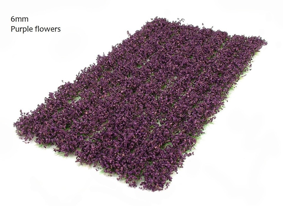 Static grass tufts self adhesive sheets - Model scenery soldier diorama ...