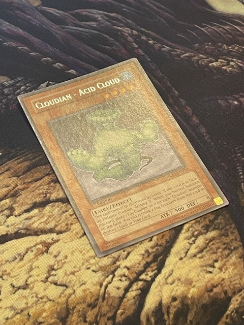 Yu-Gi-Oh! TCG Cloudian - Acid Cloud Gladiator's Assault GLAS-EN010 1st Edition Rare for sale ...