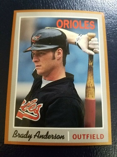 Brady Anderson Baltimore Orioles 1992 Baseball Cards Magazine #BBC 70 ...