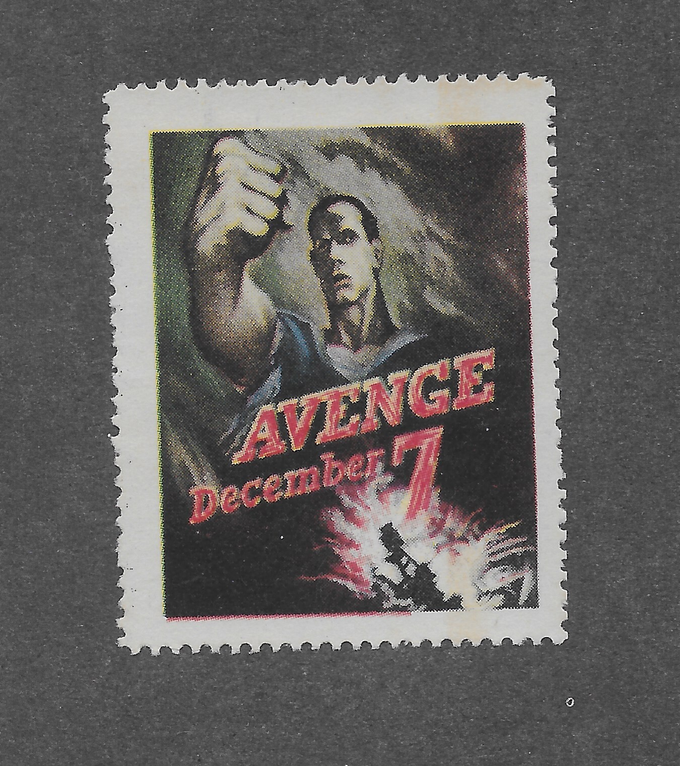 USA AVENGE DECEMBER 7 LABEL (CC842) | eBay