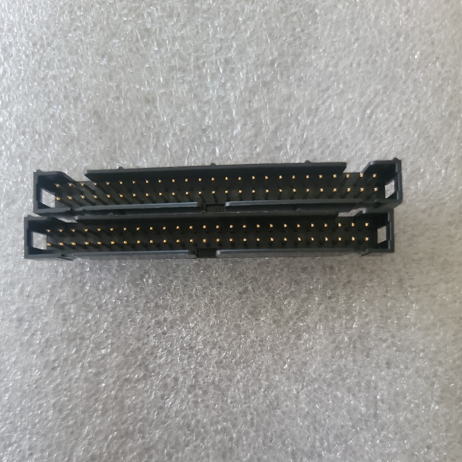 Lot of 2, 3M CONNECTOR PART # N2550-6003RB, Conn Header Vert 50POS 2 ...