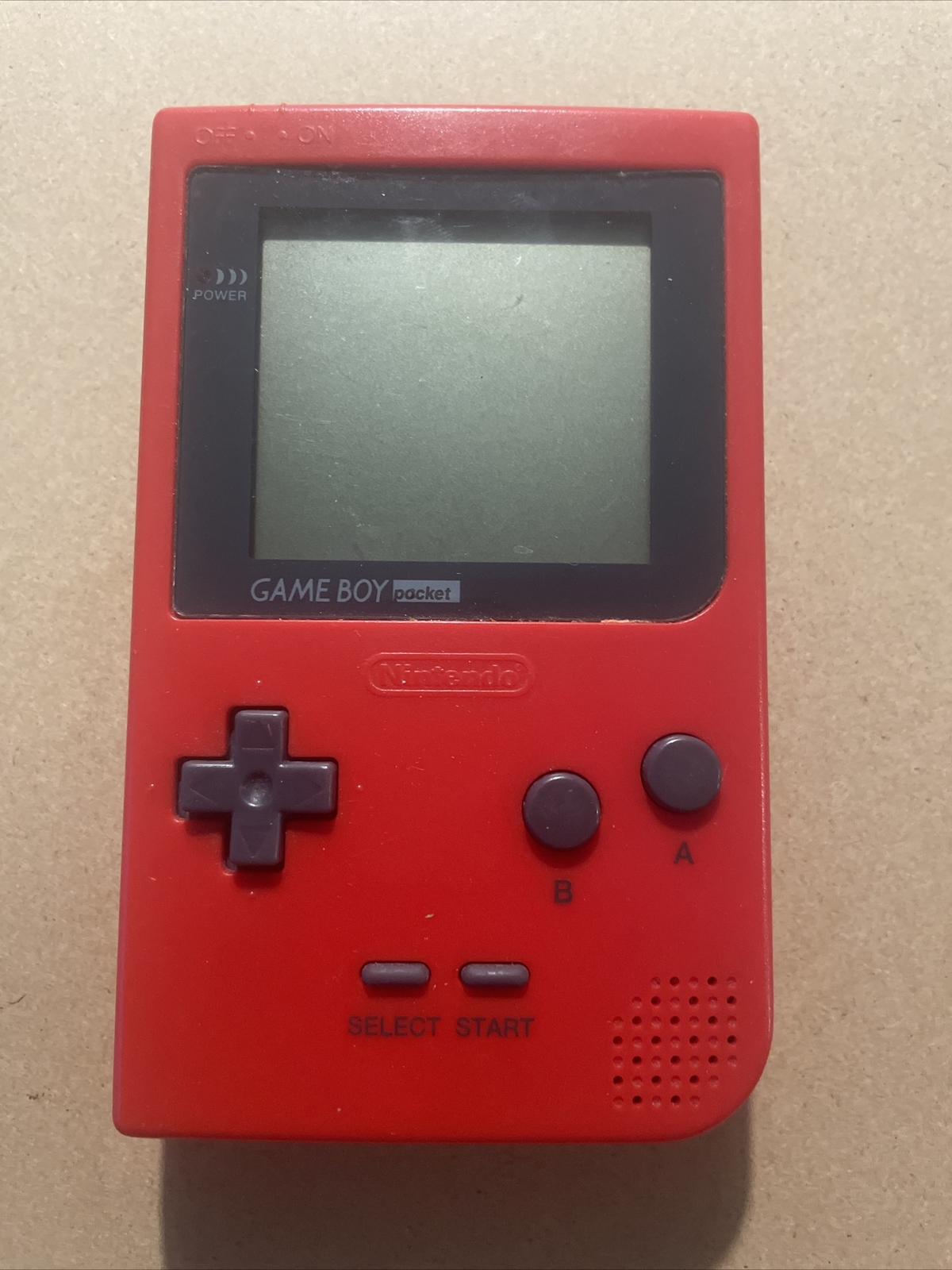Nintendo Game Boy Pocket MGB-001 - Red - 100% OEM Tested Working with ...