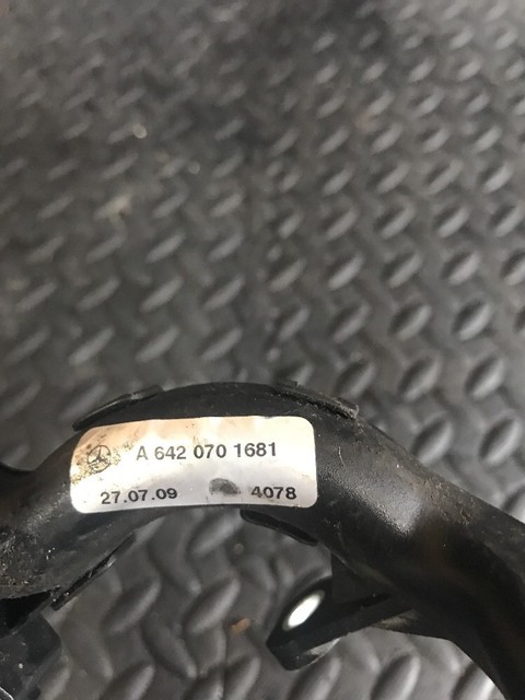 MERCEDES Ml W164 3.0 CDI 2011 Year Line Hose Pipe A6420701681 for sale ...