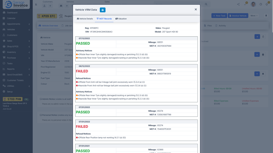 Car Garage & Workshop Management and Invoicing Software with ...