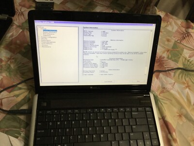 Dell Inspiron 1440 Intel Core (Tm) 2 Duo CPU P7450 @2.1GHz 4GB RAM No ...