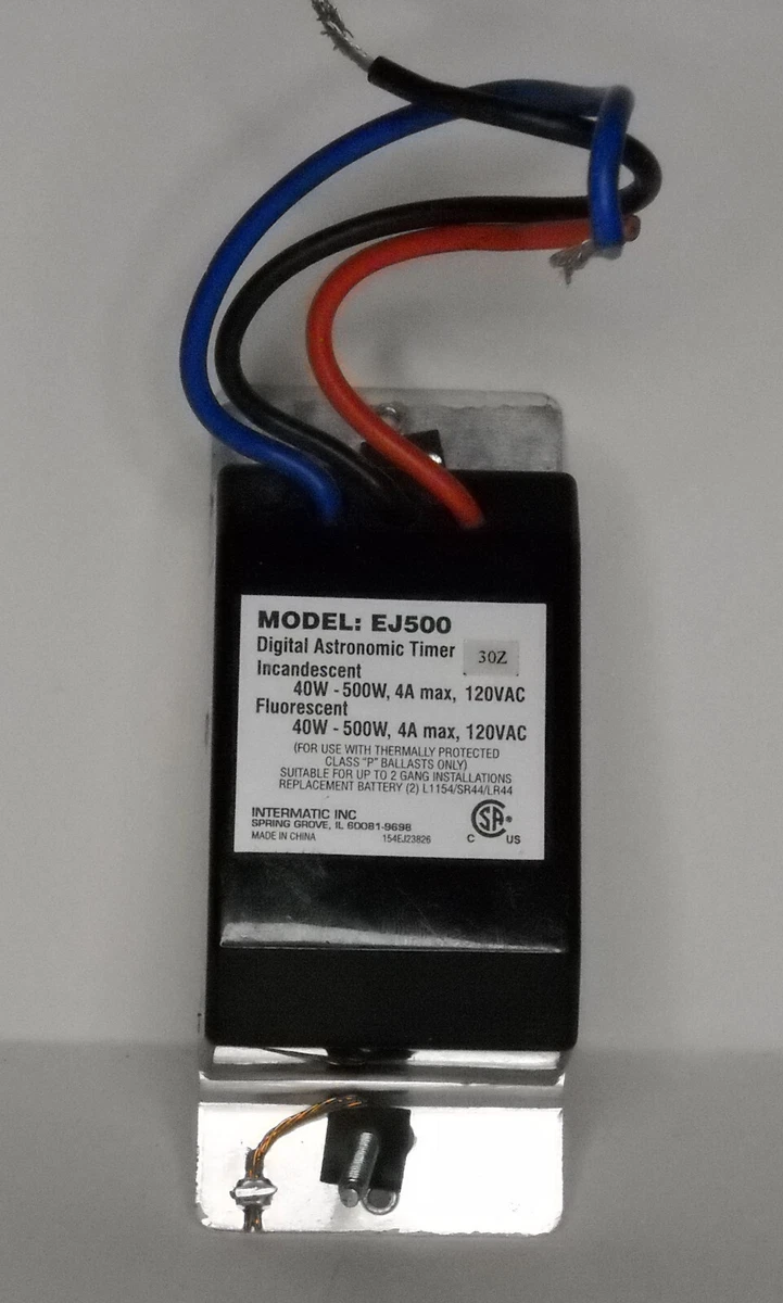 Intermatic Light Timer Ej500 Manual | Shelly Lighting