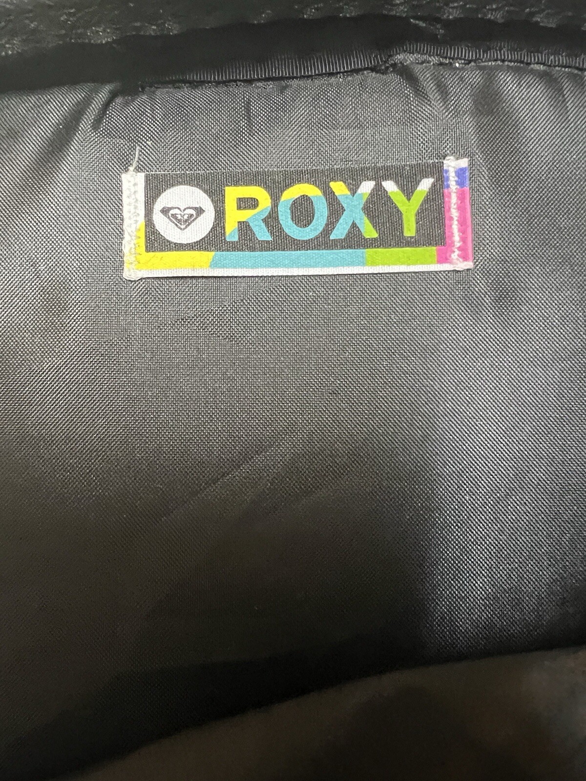 Roxy Quiksilver Logo Backpack Brand New 18” X 15” X 4.5” | eBay