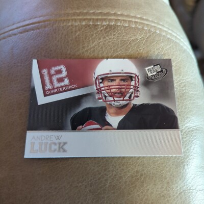 ANDREW LUCK 2012 PRESS PASS ROOKIE FOOTBALL CARD-#30-STANFORD-COLTS 🏈 ...