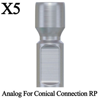 5x Dental Lab Analog For Conical Connection Regular Platform Fixture ...