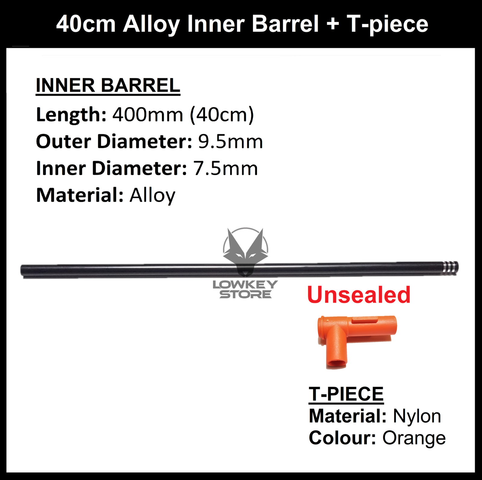 CYMA-M4 CQB V10 Upgraded Alloy Inner Barrel + T-piece Gel Blaster ...