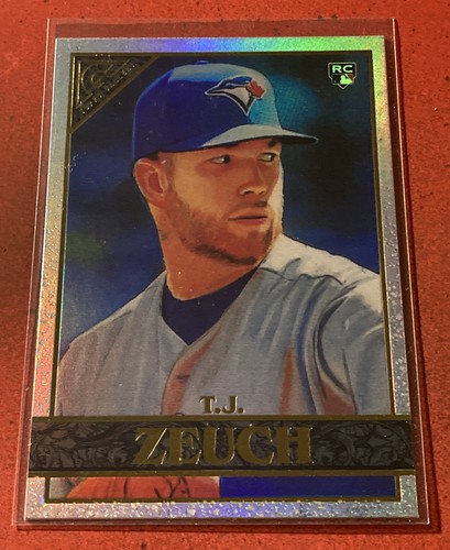 2020 Topps Gallery Rainbow Foil Parallel #143 T. J. Zeuch RC Toronto ...