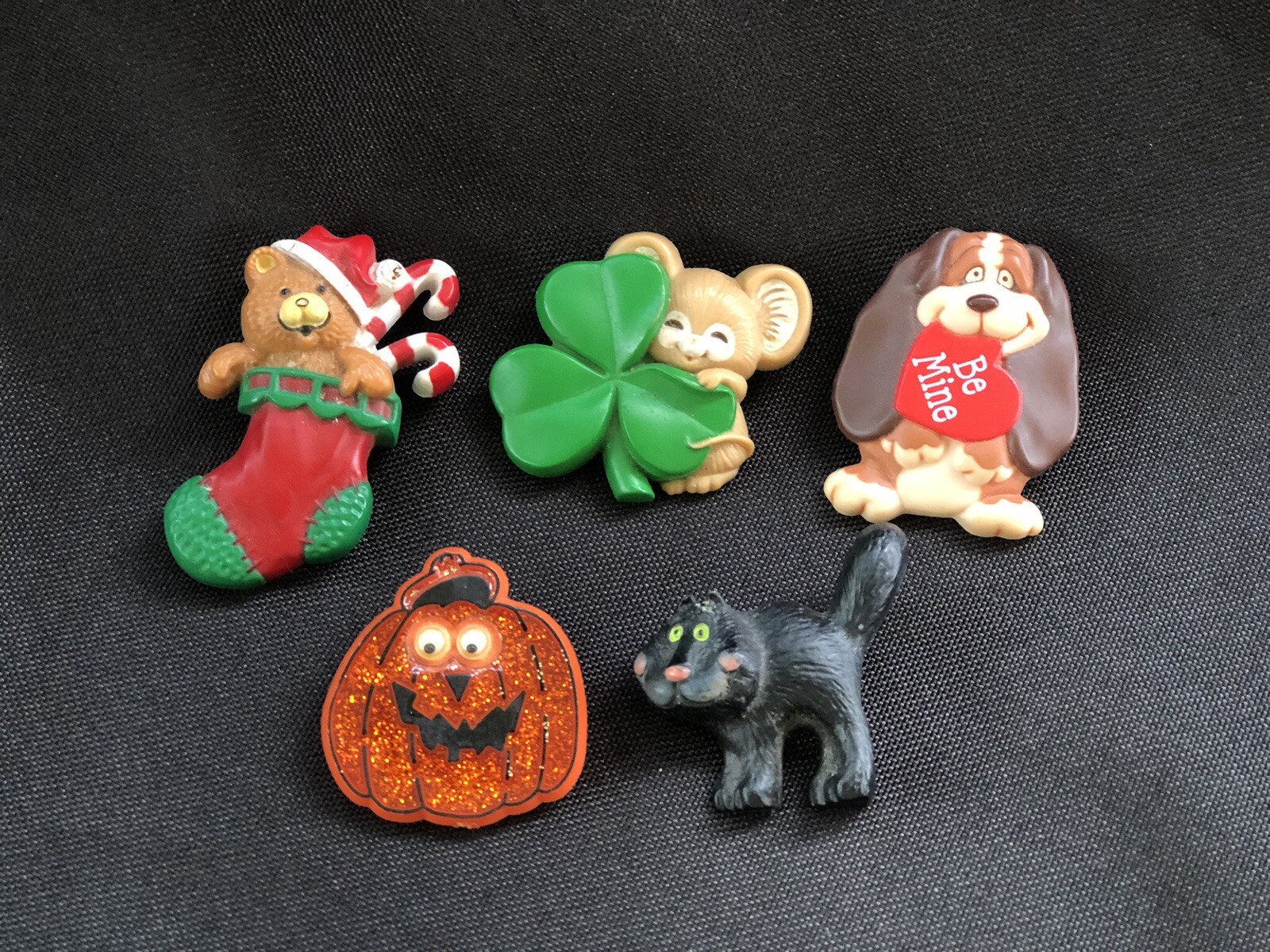 Lot of 5 Vintage Hallmark Holiday Pins Christmas | eBay