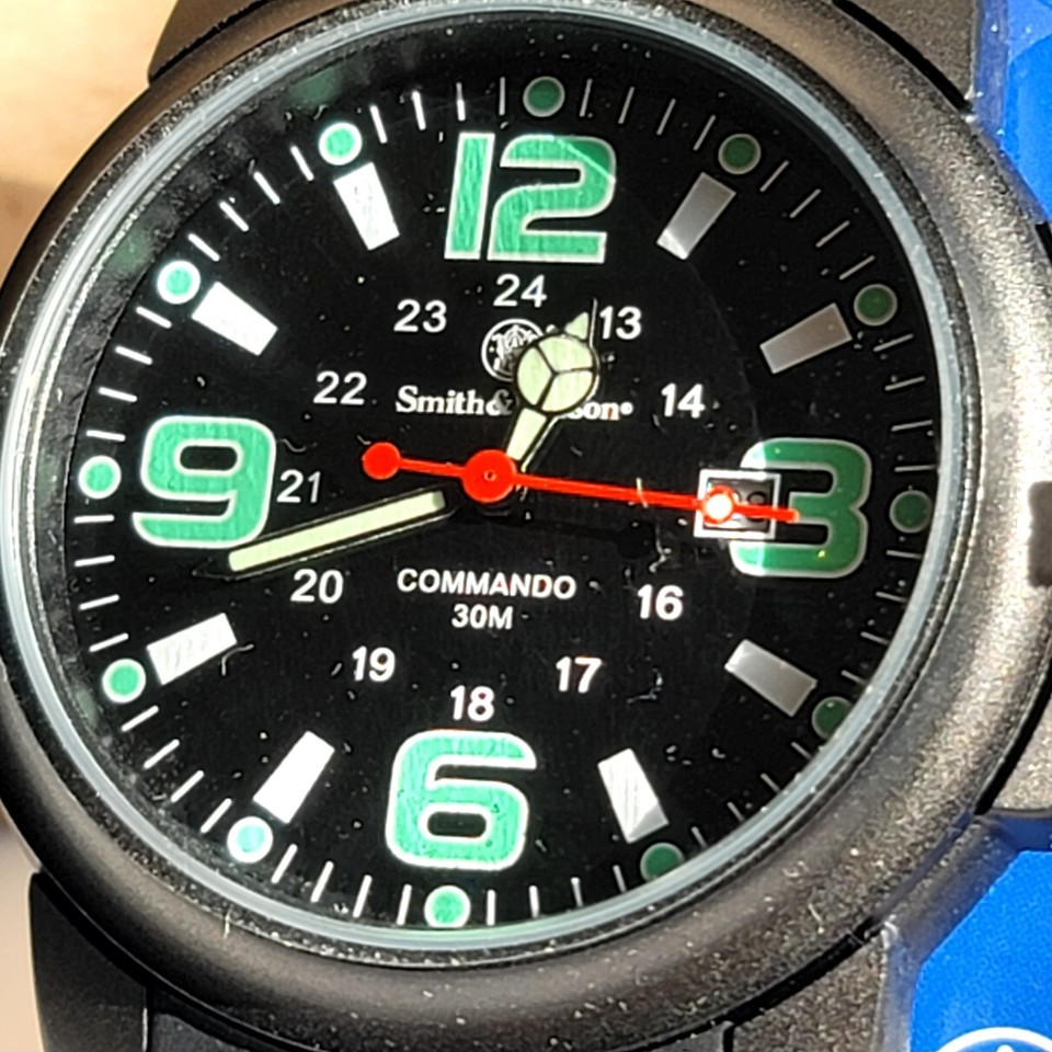 Smith & Wesson Commando Watch ~ Works ~ $33.00 Free US Shipping | eBay
