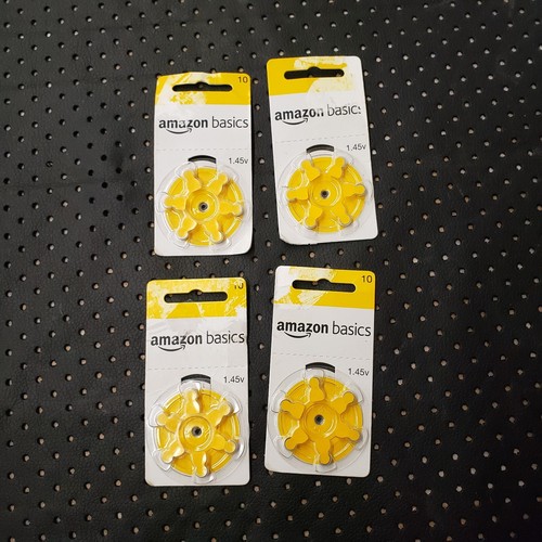AmazonBasics 1.45 Volt - 24 Hearing Aid Batteries - Size 10 | eBay