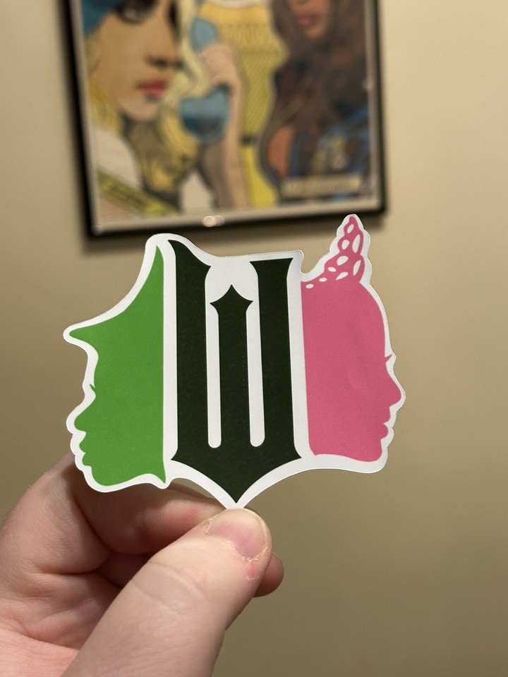 Wicked Sticker Bundle Of 5 Glossy Decal Stickers, Wicked Movie Merch ...