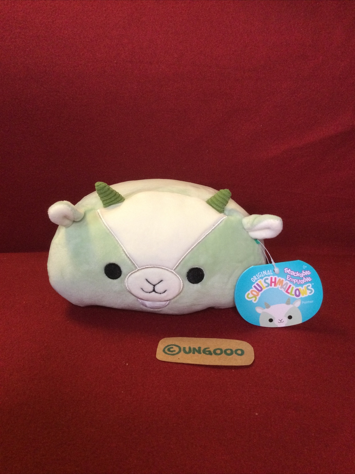 Yay 8” PALMER Goat Stackable Light Green Easter Squishmallow Plush Toy ...