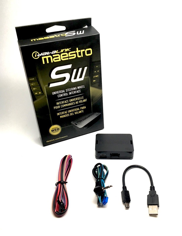 iDatalink Maestro SW ADS-MSW Steering Wheel Control Integration Module ...