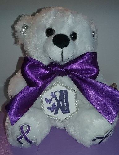 6 Inch Purple Lupus Awareness Teddy Bear #2 | eBay