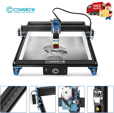 Comgrow Z1 Laser Engraver 10W Output Power, 24V Desktop 48W Laser ...