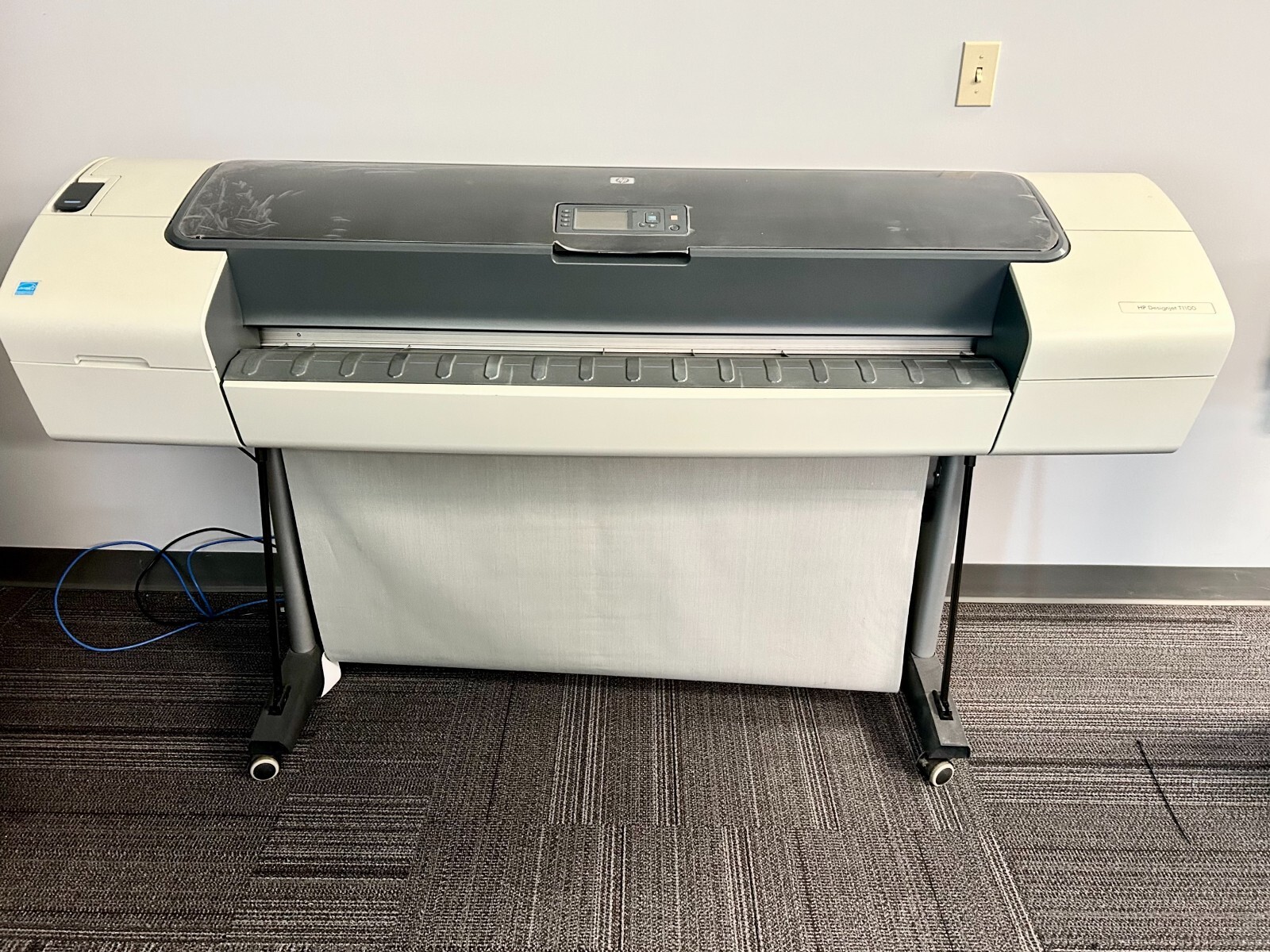 HP DesignJet T1100ps 200W 2A 100-240V 50/60Hz Large Format Inkjet Color ...